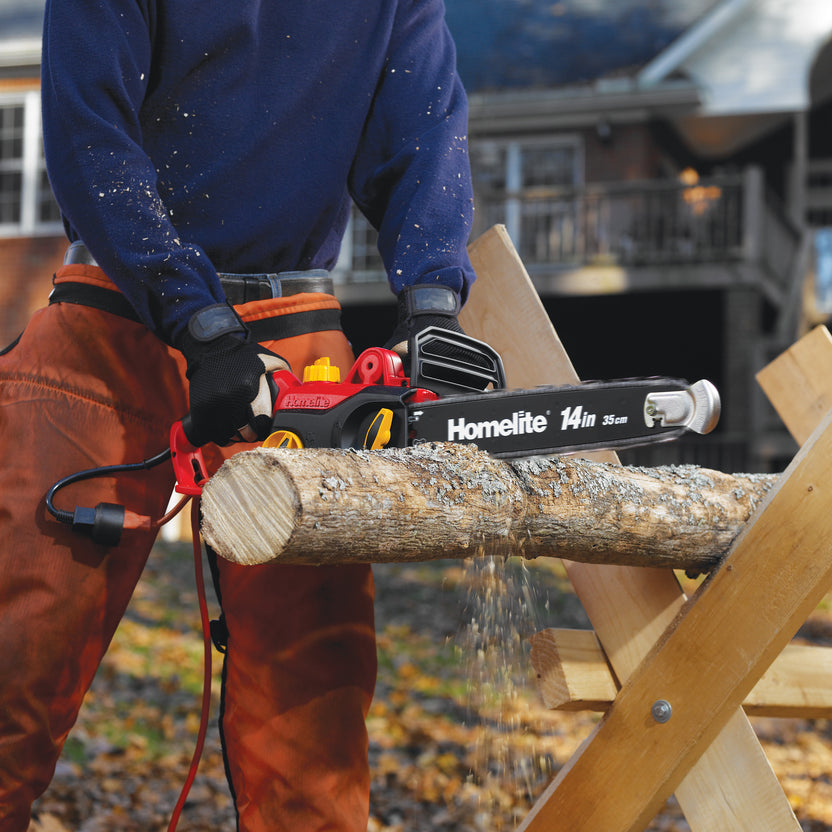 14" 9 AMP Electric Chainsaw – Homelite